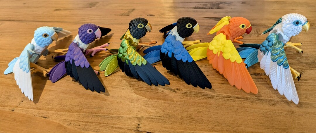 Love Bird Fidget Decoration - Etsy