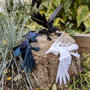 Raven Fidget Toy Decoration - Etsy