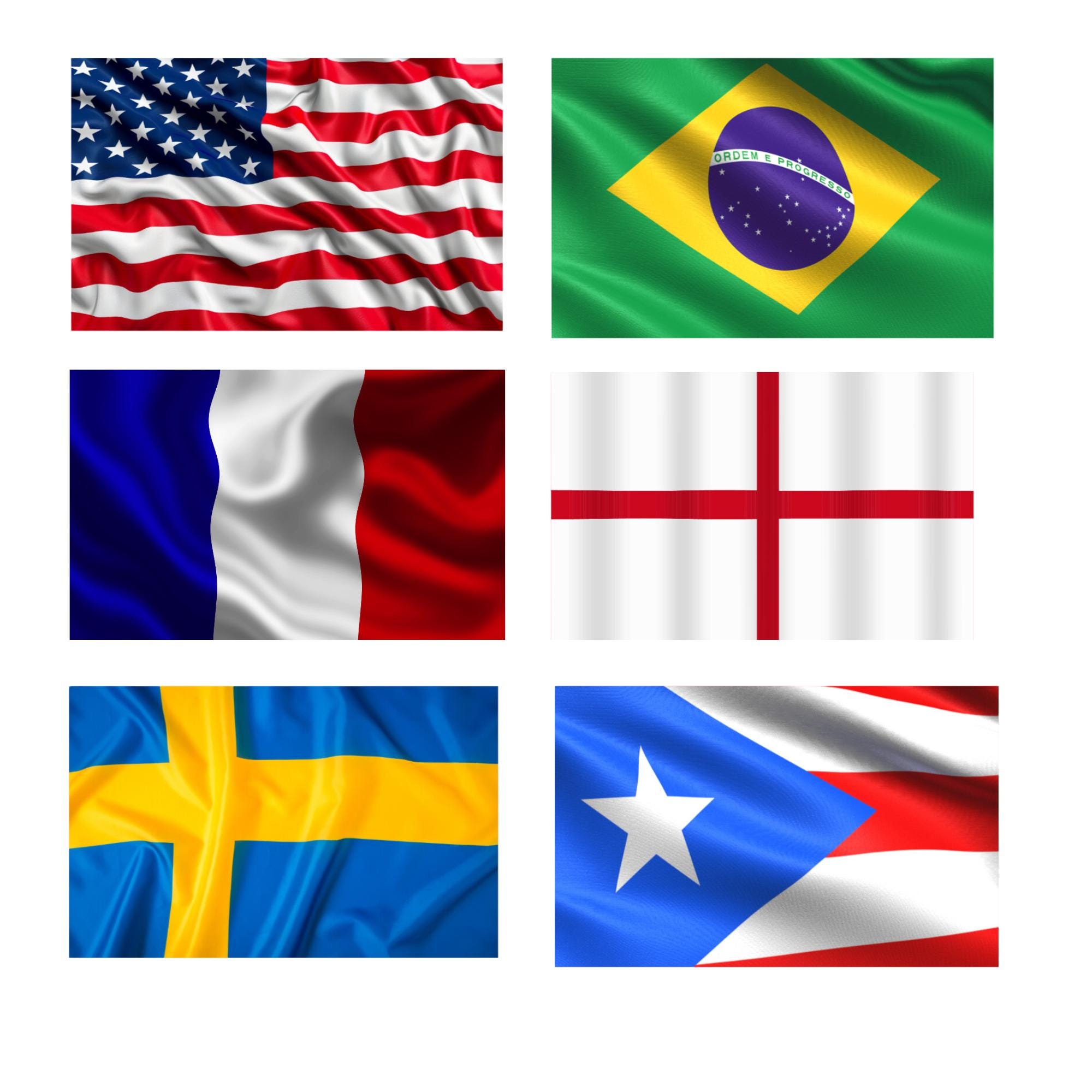 Personalized Flag Magnets, Country Flags With Your Name, Custom Magnets ...