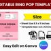 Ring Pop Template Ring Pop Wrapper Ring Pop Wrapper Template Ring Pop ...