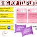 Ring Pop Template Ring Pop Wrapper Ring Pop Wrapper Template Ring Pop ...