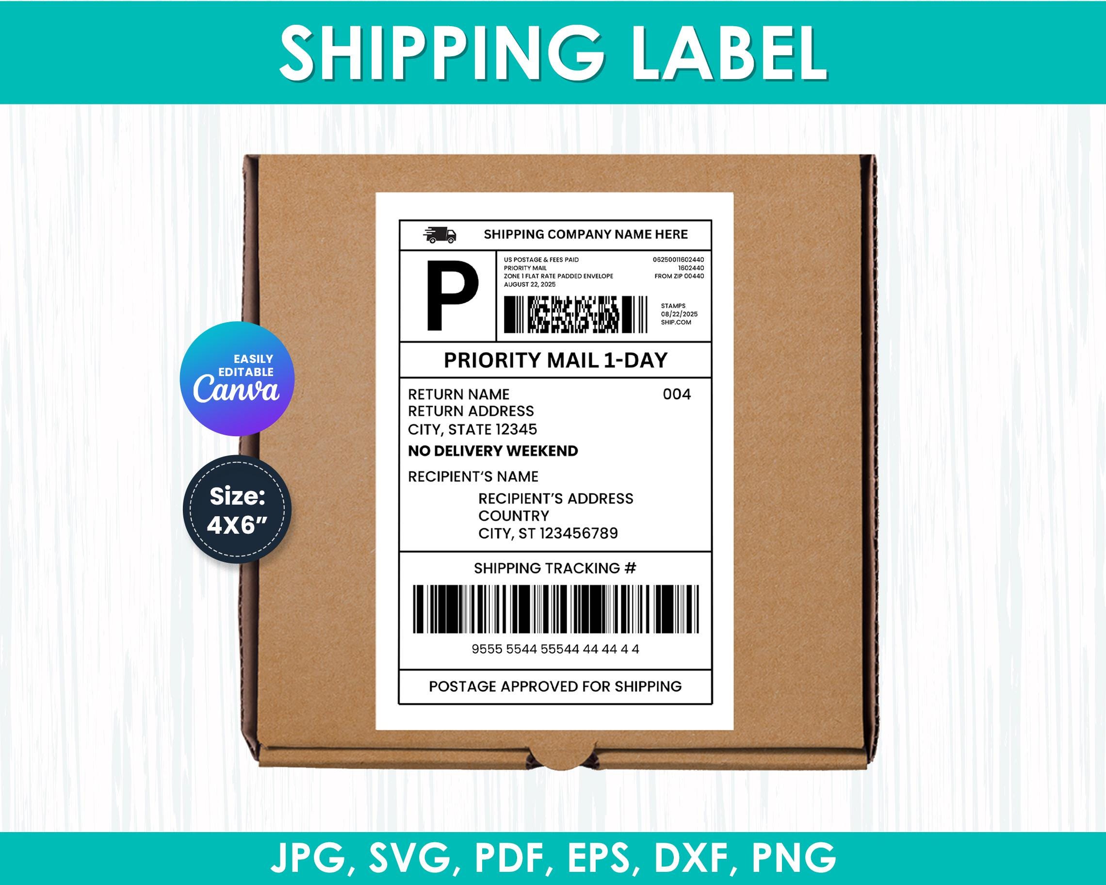 Gift Box Template, Gift Box Svg, Box Seal Sticker Template, Gift Box ...