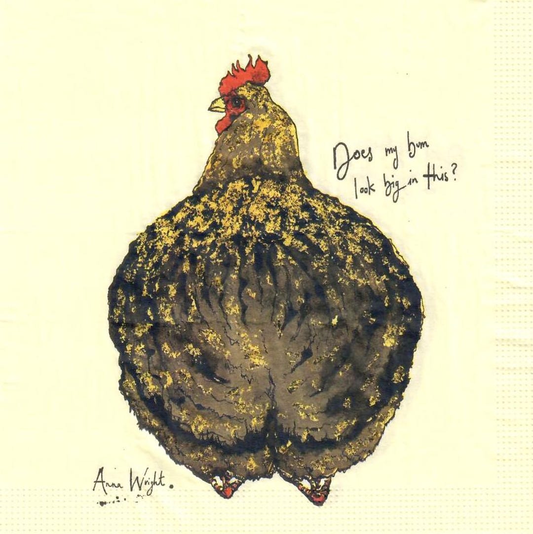 Chicken Paper Napkins for Decoupage, Scrapbooking (set of 2) - Etsy