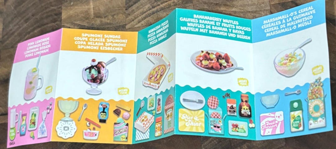 Miniverse Make It Mini Extra Pack Recipes - Etsy