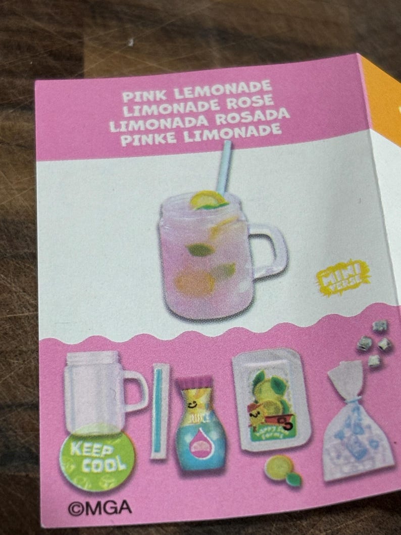 Miniverse Make It Mini Extra Pack Recipes - Etsy