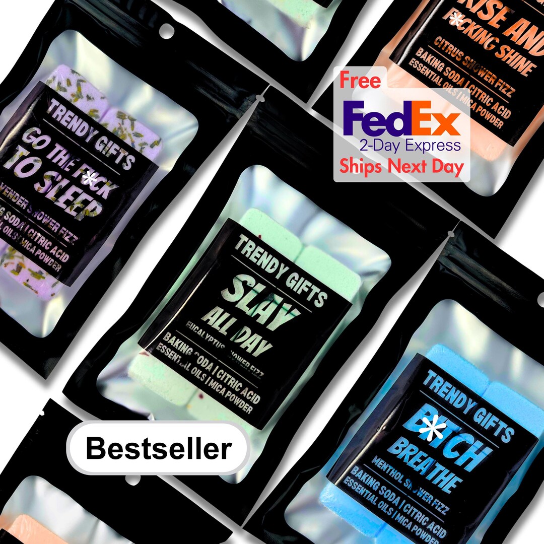 32 Pc. Shower Steamers Gift Set, Swear, Trending Gifts - Etsy