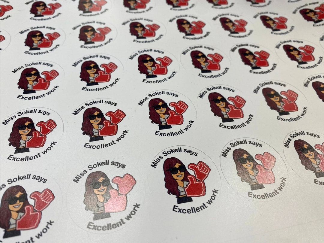 Custom Bitmoji Variety Stickers A4 Sheet Teacher Stickers, Nurse ...