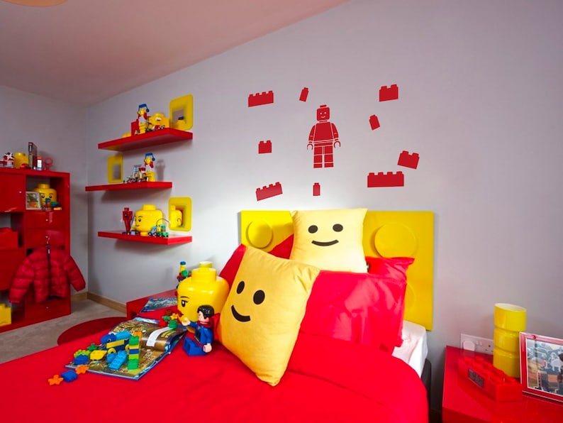 Building Blocks ELEMENTS Decals Bricks Wall Stickers Bundle Make Your ...