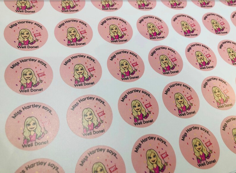 Custom Bitmoji Variety Stickers A4 Sheet Teacher Stickers, Nurse ...