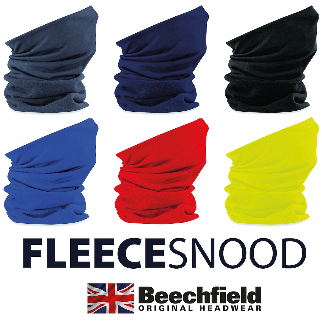 Fleece Snood | Face Nose Mouth Cover | Neck Warmer Scarf Breathable ...