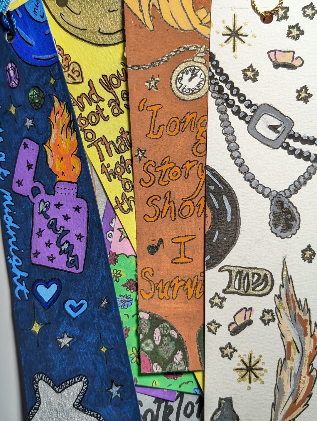 Taylor Swift Inspired Bookmarks Bookish Gift - Etsy