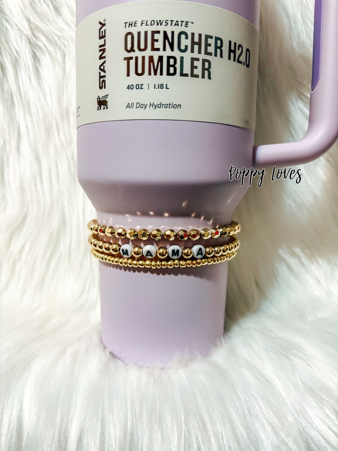 Mama Custom Stack Tumbler Boot Topper Cup Accessories Charm Stacked ...