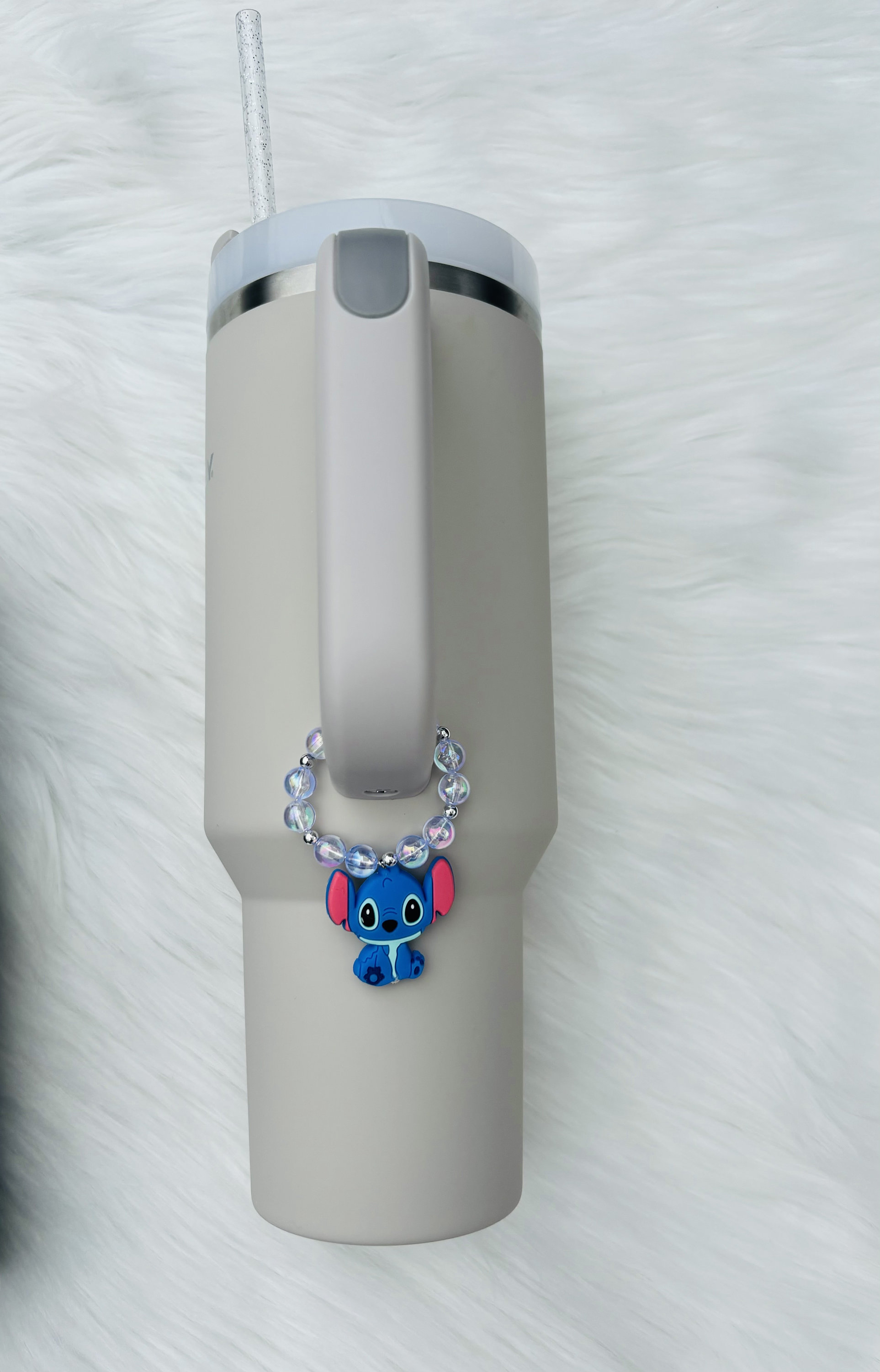 Lilo and Stitch Disney Stanley Tumbler Cup Handle Accessory Charm Bling ...