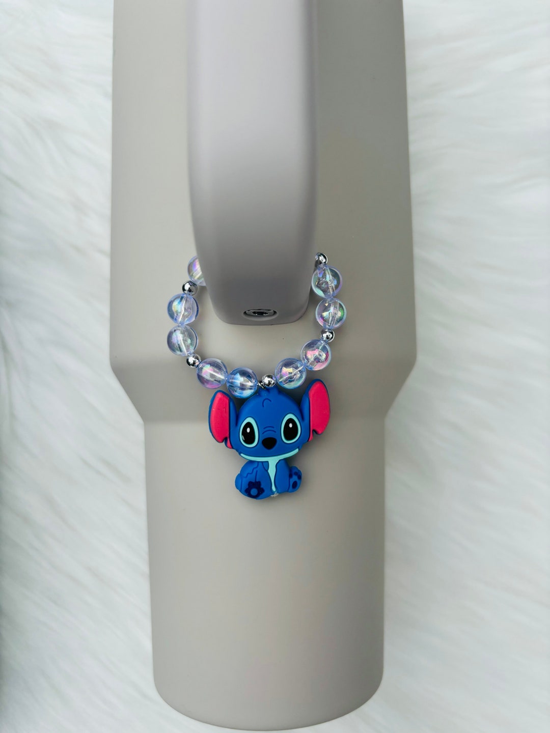 Lilo and Stitch Disney Stanley Tumbler Cup Handle Accessory Charm Bling ...
