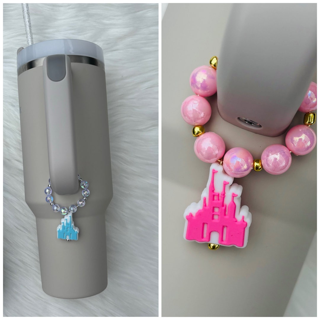 Princess Castle Disney Tumbler Cup Handle Accessory Charm Bling ...