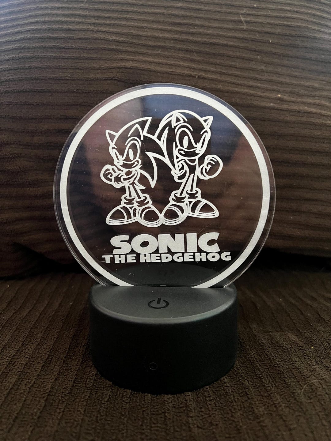 Sonic the Hedgehog LED Nightlight - Etsy