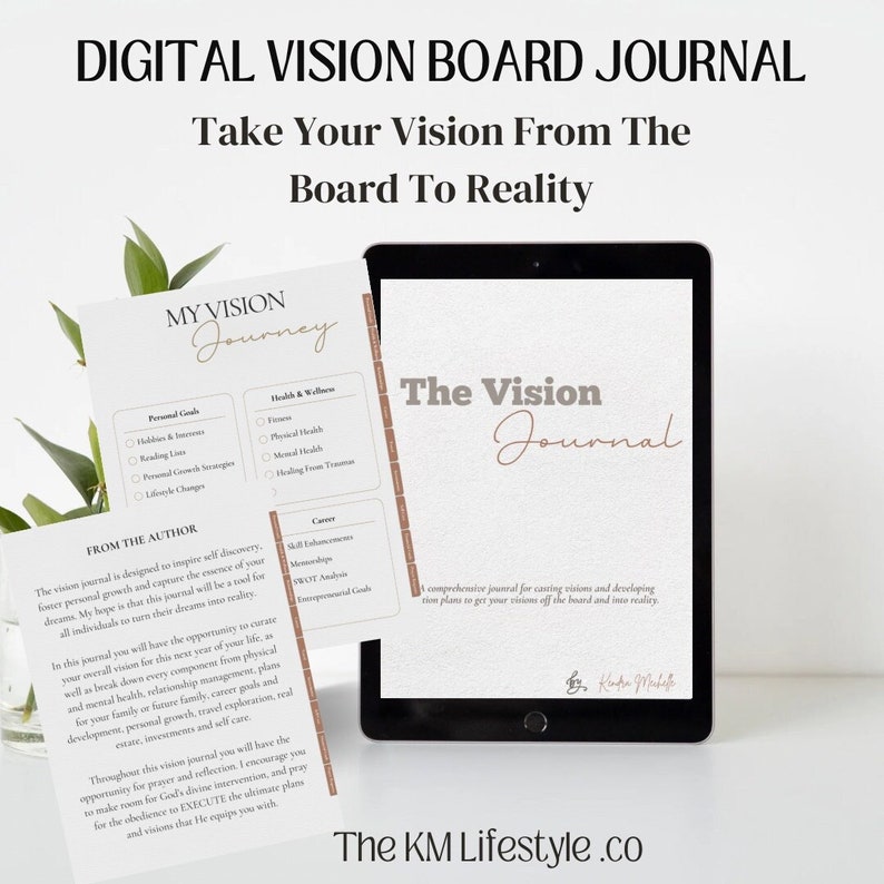 The Vision Journal - Etsy