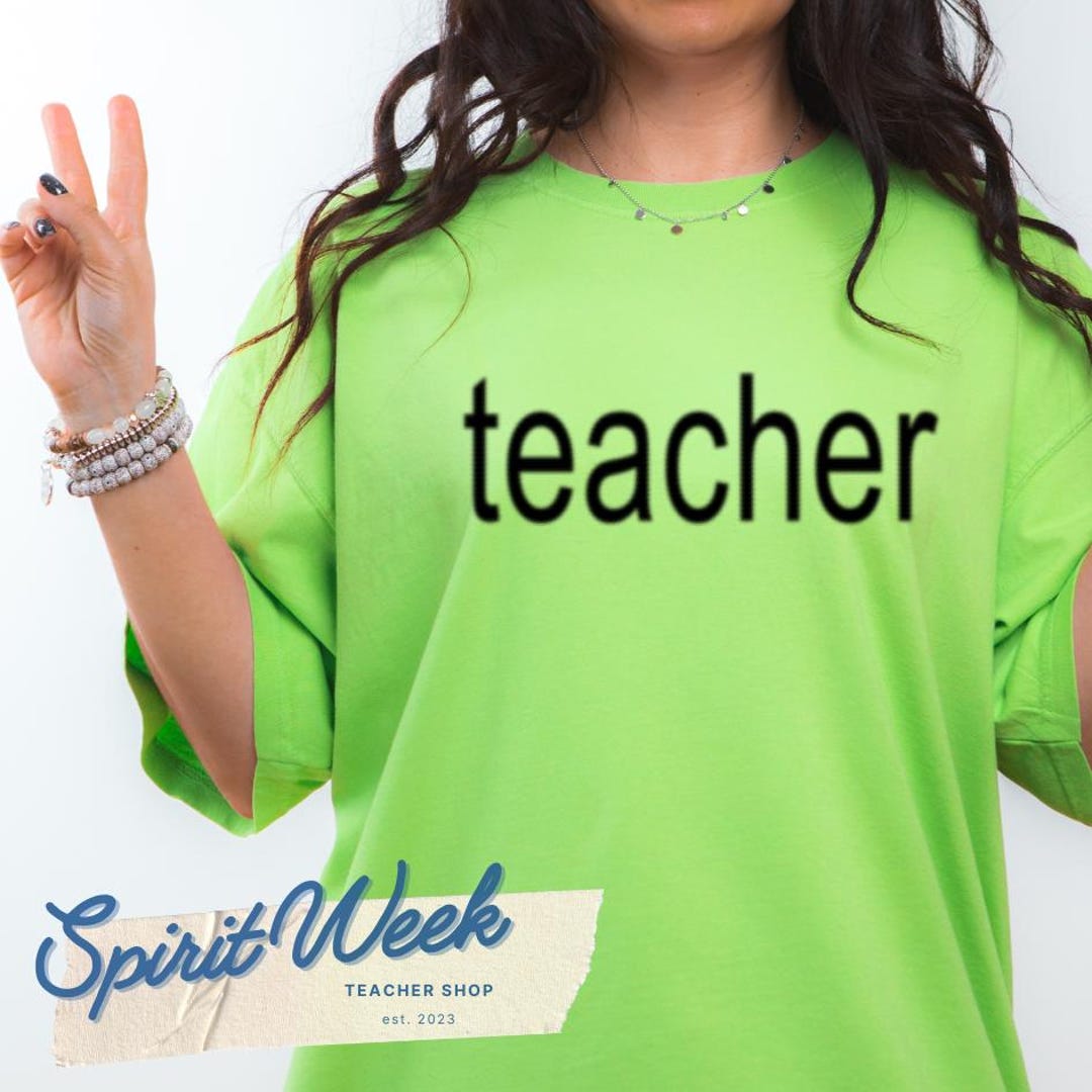 Teacher Teaching is Brat Trendy Teacher Tee Funny Teacher Tee Thats so ...