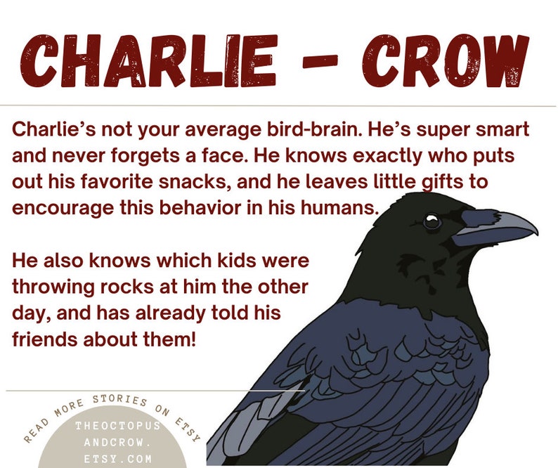 Charlie Crow Raven Temporary Tattoo PARTY PACK Party Favor Body Art ...