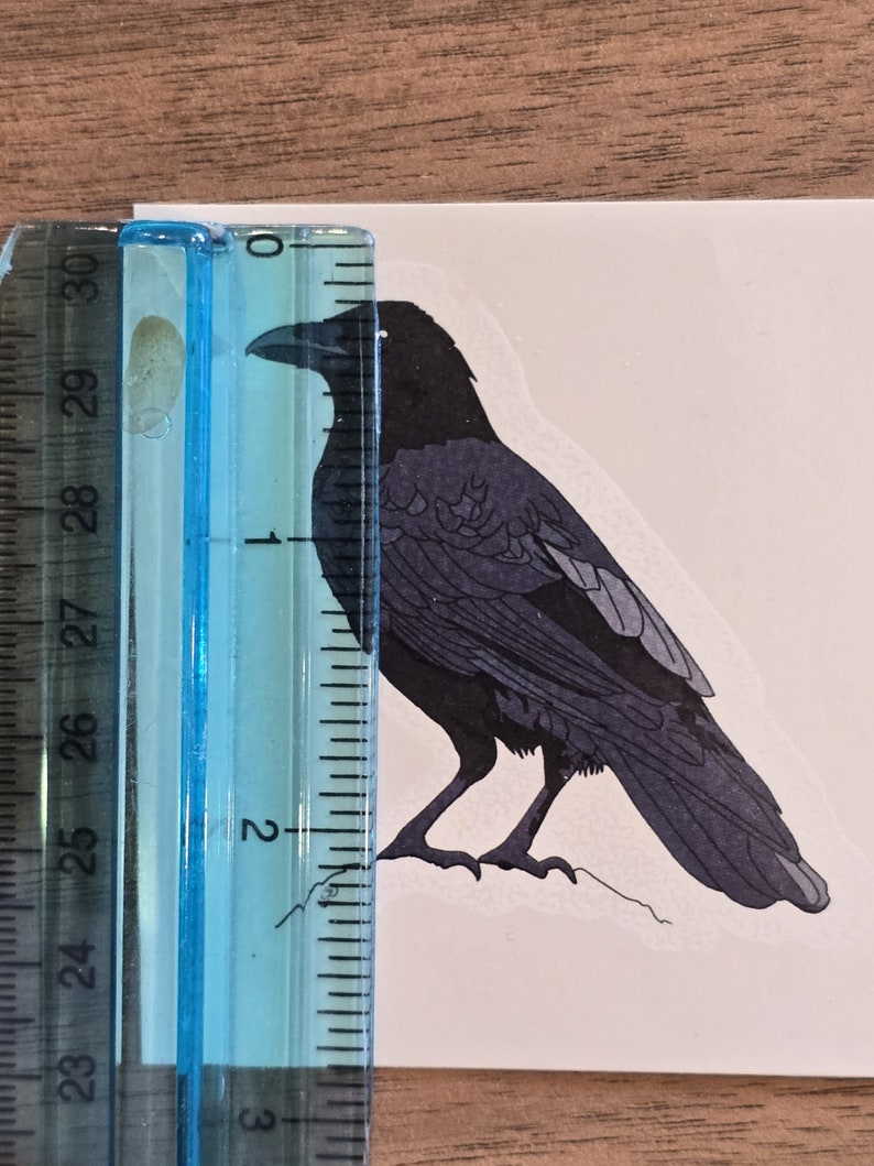 Charlie Crow Raven Temporary Tattoo | Party Favor | Body Art | Gift for ...