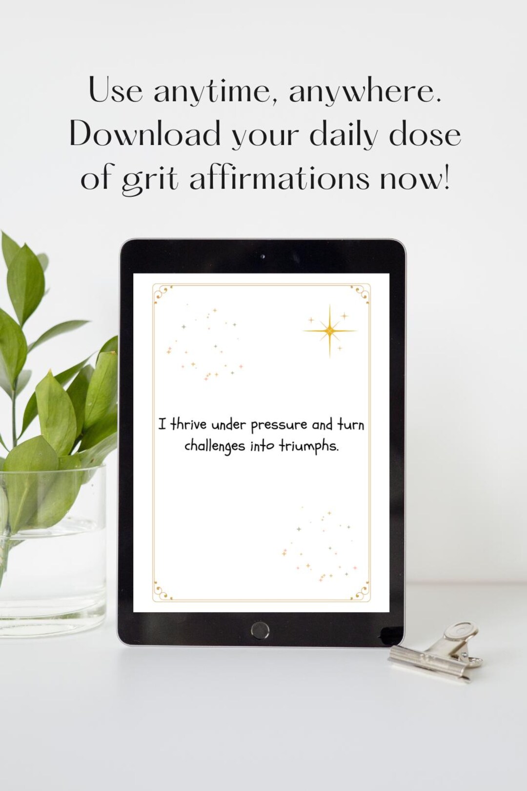 Rise & Grind Affirmation Cards - Etsy