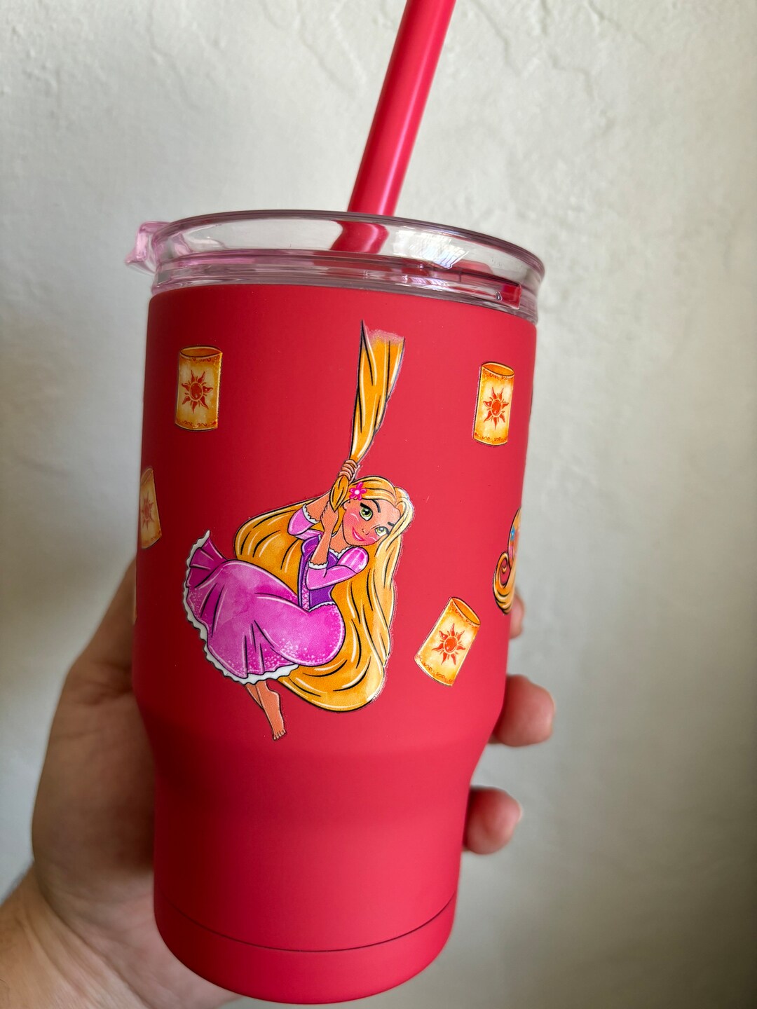 Rapunzel Metal Kids Cup - Etsy