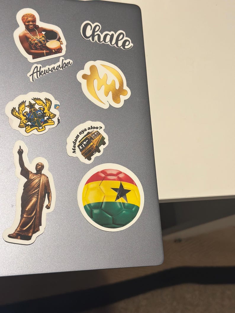 Ghana Stickers | Waterproof | Landmarks & Culture (15 Individual ...