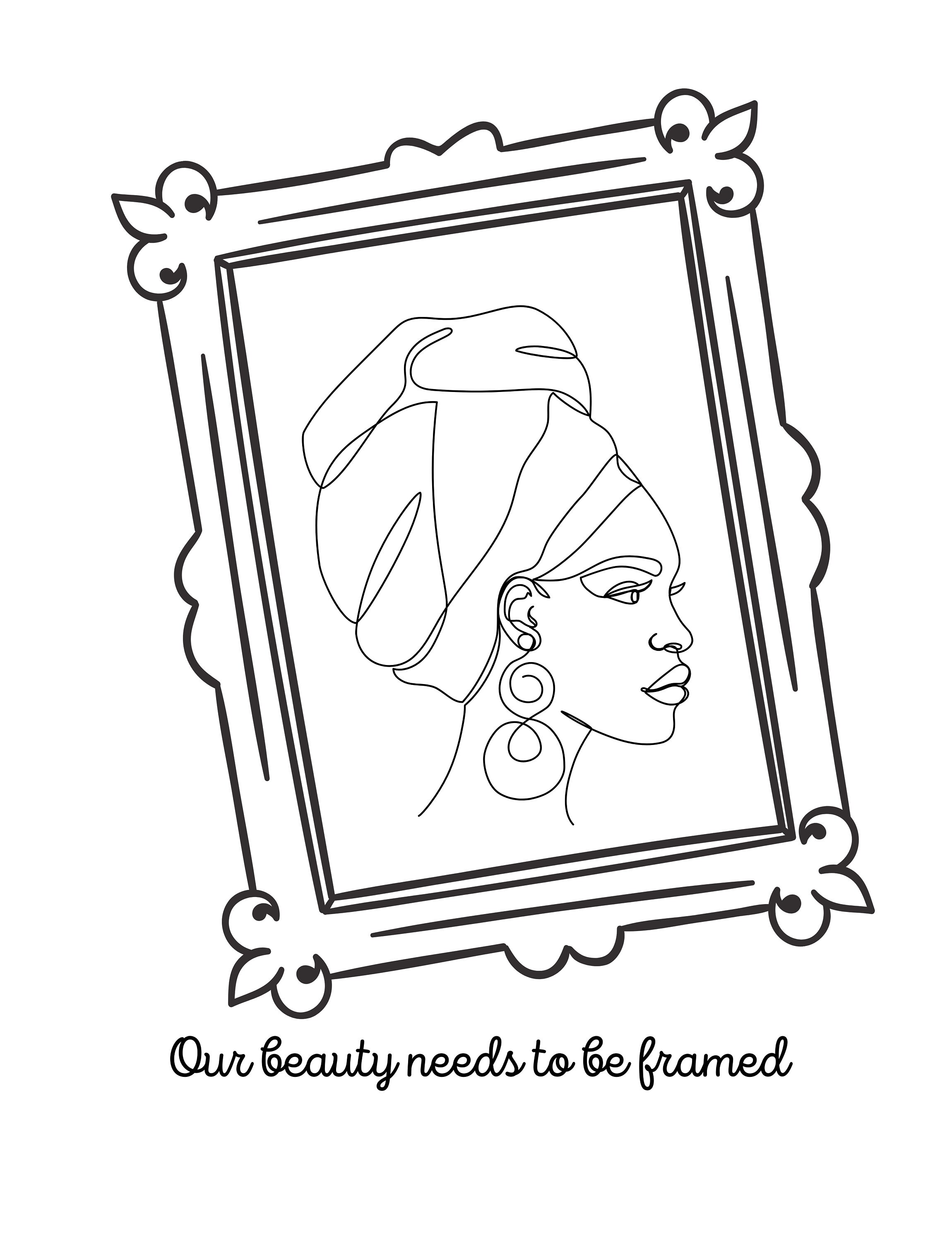 30 Printable Coloring Pages, Women Life Stages, Coloring Pages for Teen ...