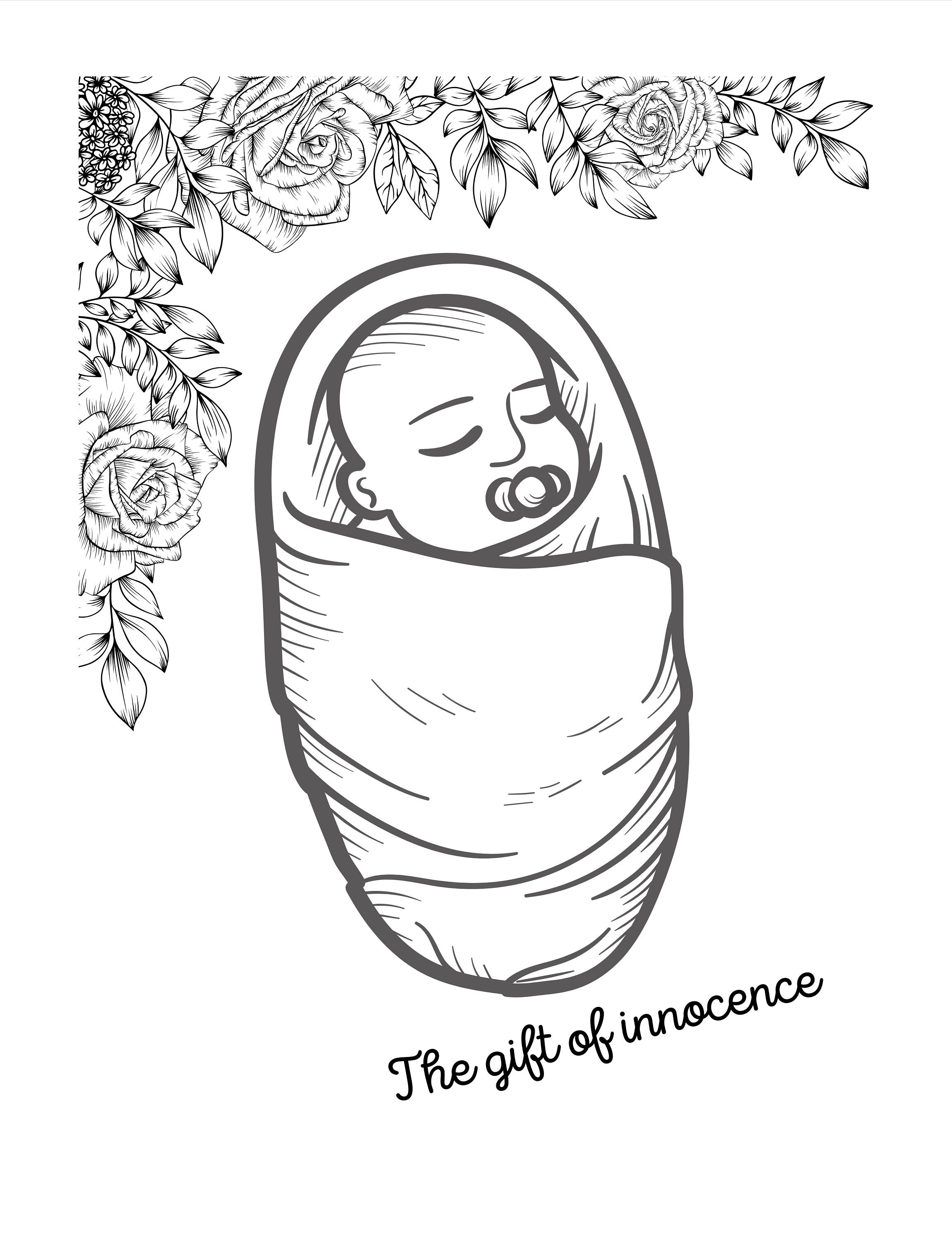 30 Printable Coloring Pages, Women Life Stages, Coloring Pages for Teen ...