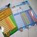 Chore Chart for Kids Magnetic Dry Erase Daily Reward Chart Jungle and Shiba inu Behavior Chart ...