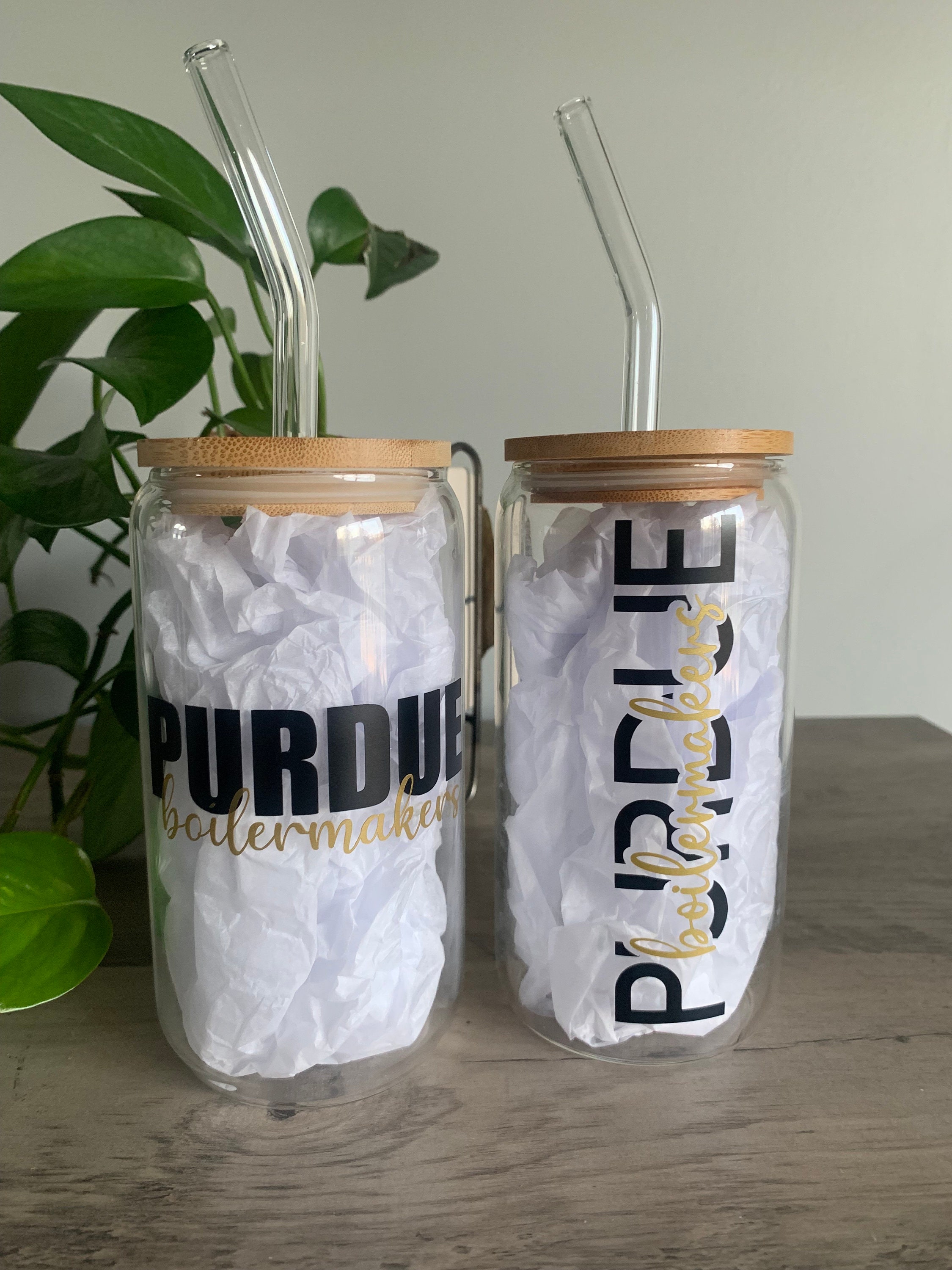 Purdue University Custom Beer Can Glass, Purdue Boilermakers Glass ...