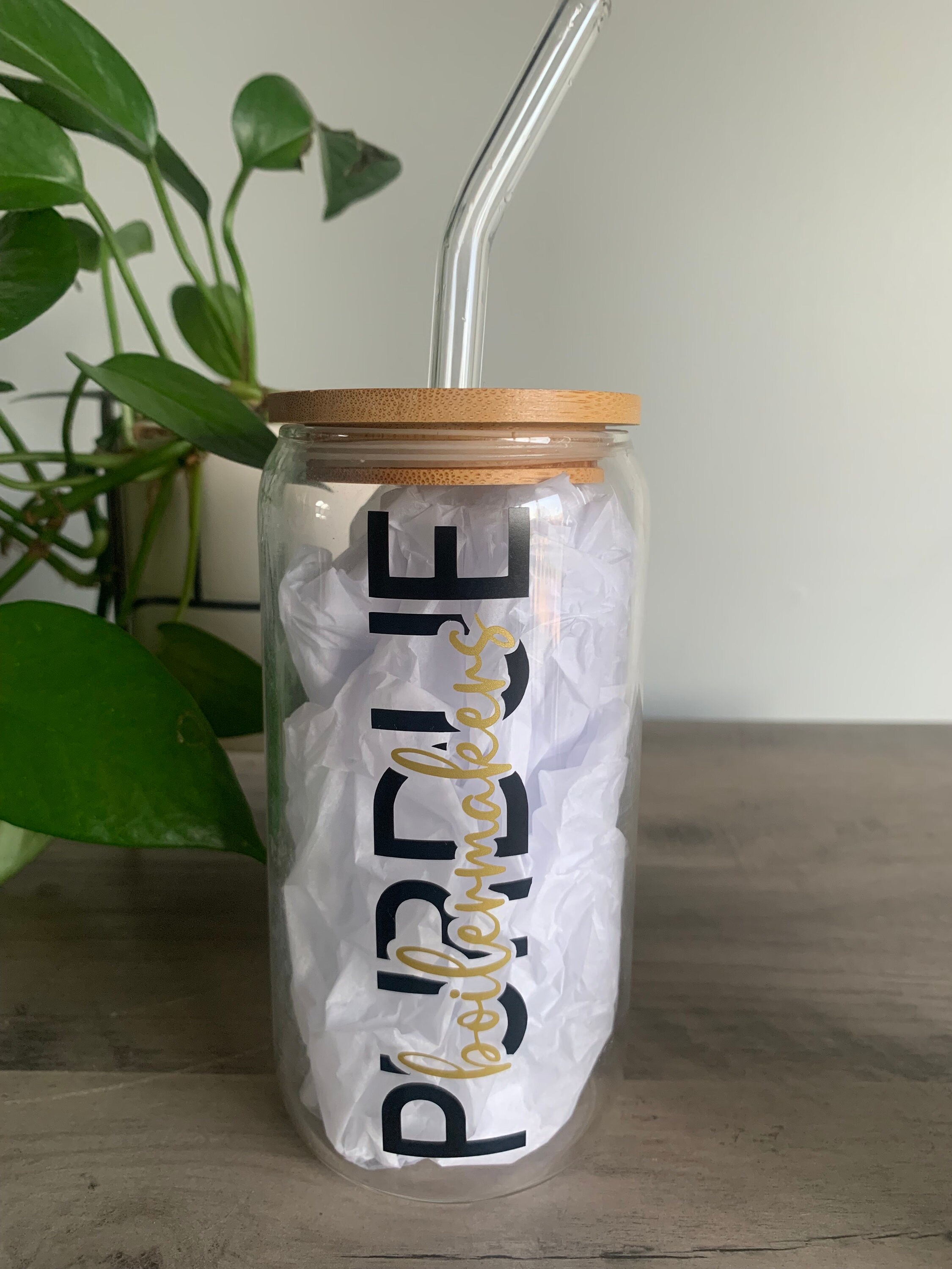 Purdue University Custom Beer Can Glass, Purdue Boilermakers Glass ...