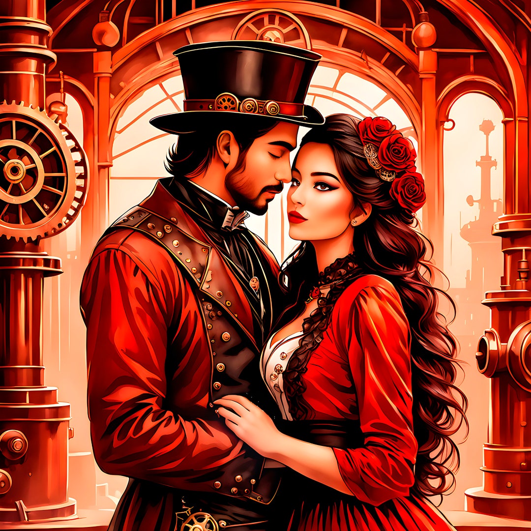 Steampunk Love and Clockwork - Etsy