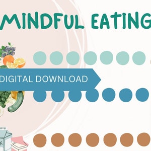 Healthy Eating | Mindful Eating Littles, Food Sticker Reward Chart ...