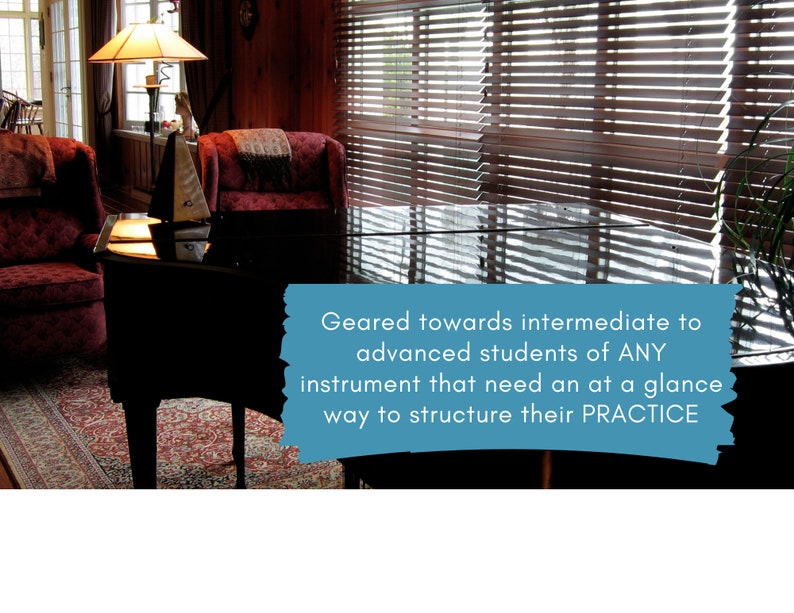 Comprehensive Music Practice Sheet - Daily Tracker With Goals, Scales ...