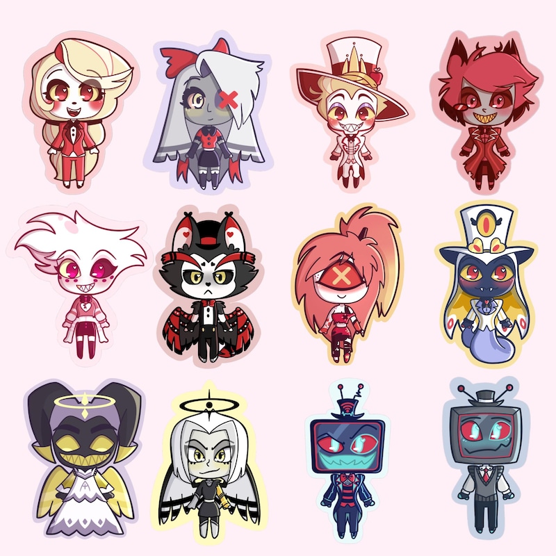 Angel Dust Chibi - Etsy