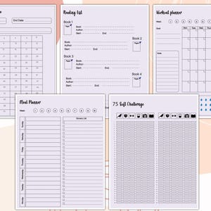 75 Soft Challenge Tracker Printable, ,soft Challenge 75,75 Easy ...