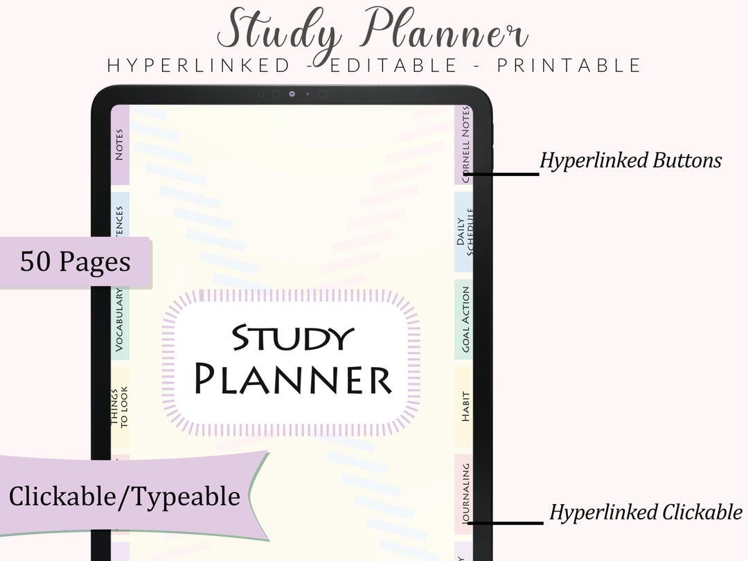 Ultimate Printable Student Planner 2024 2025,college Academic Student ...