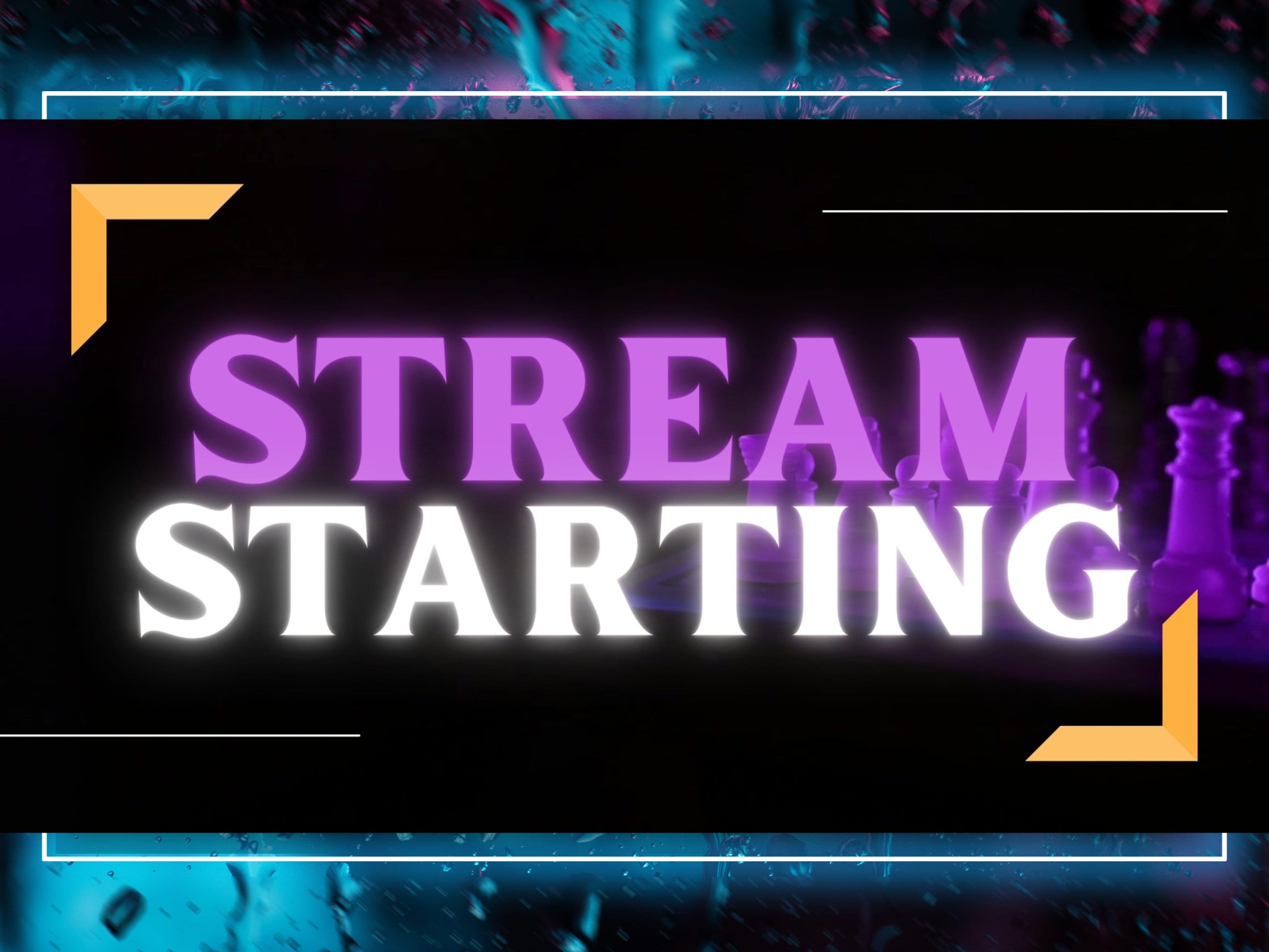 Animated Chess Stream Overlay Set | 30 Panels | 4 Screens | Instant ...