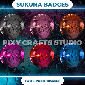 Suk-una Twitch Badges | Stream Sub & Bit Badges | Manga Bit Badges ...