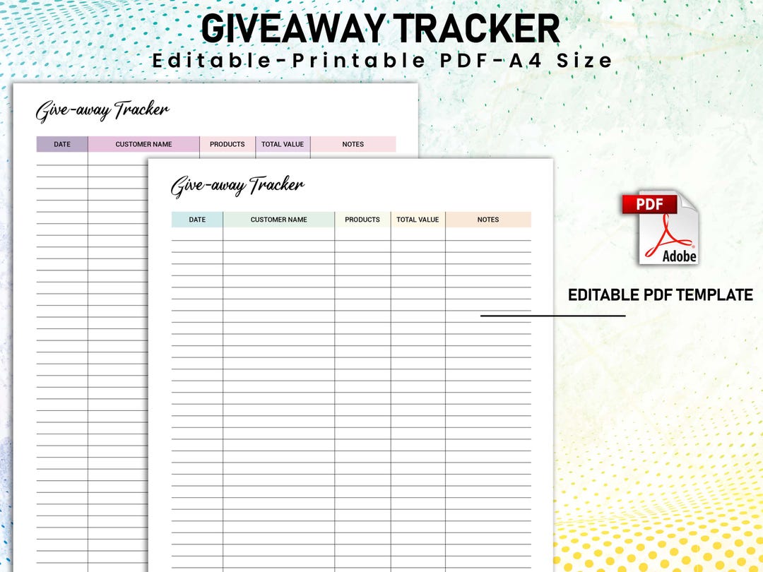 Giveaway Template, Contest Organizer, Sweepstakes Management Tool ...