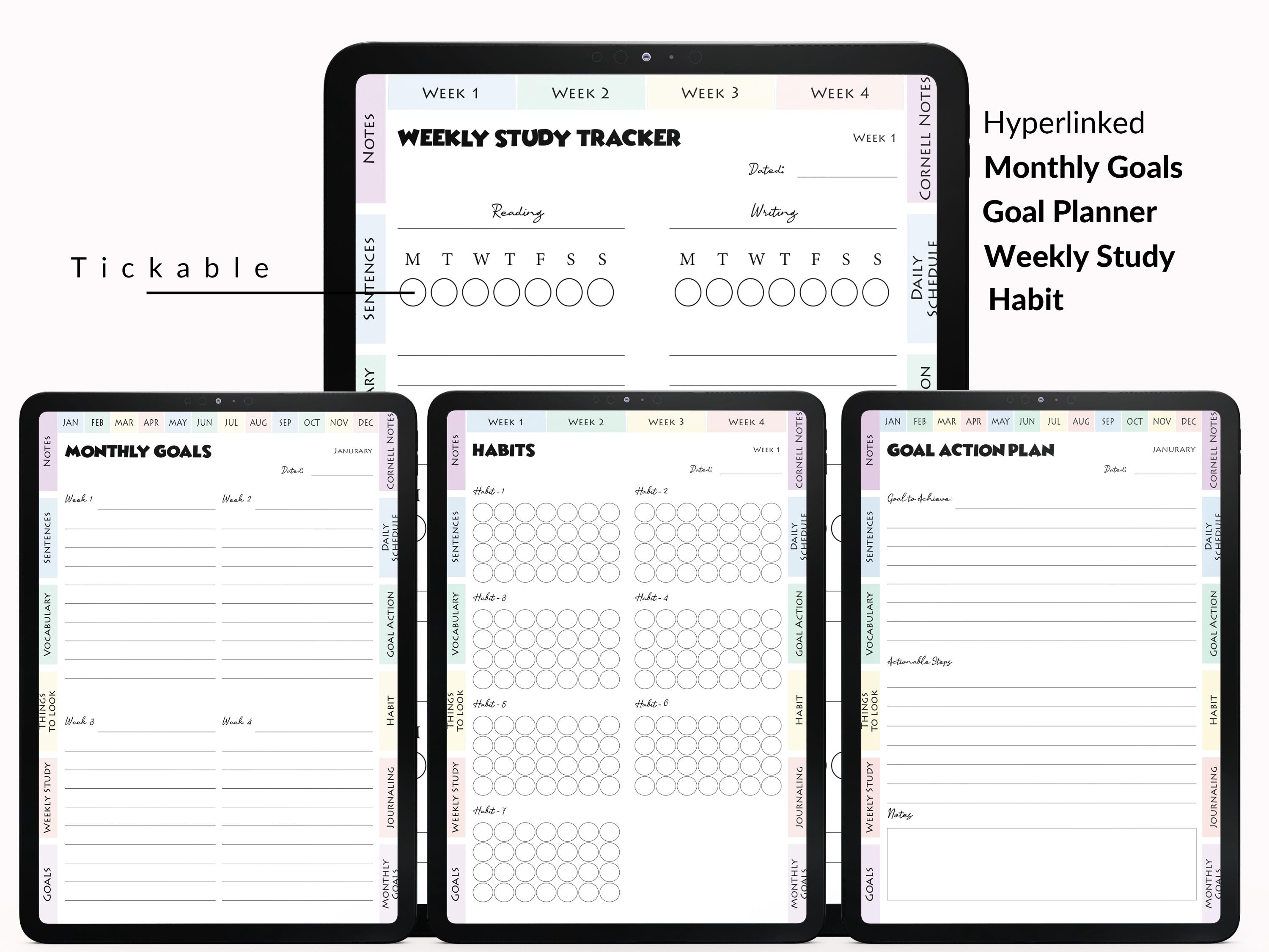 Ultimate Printable Student Planner 2024 2025,college Academic Student ...
