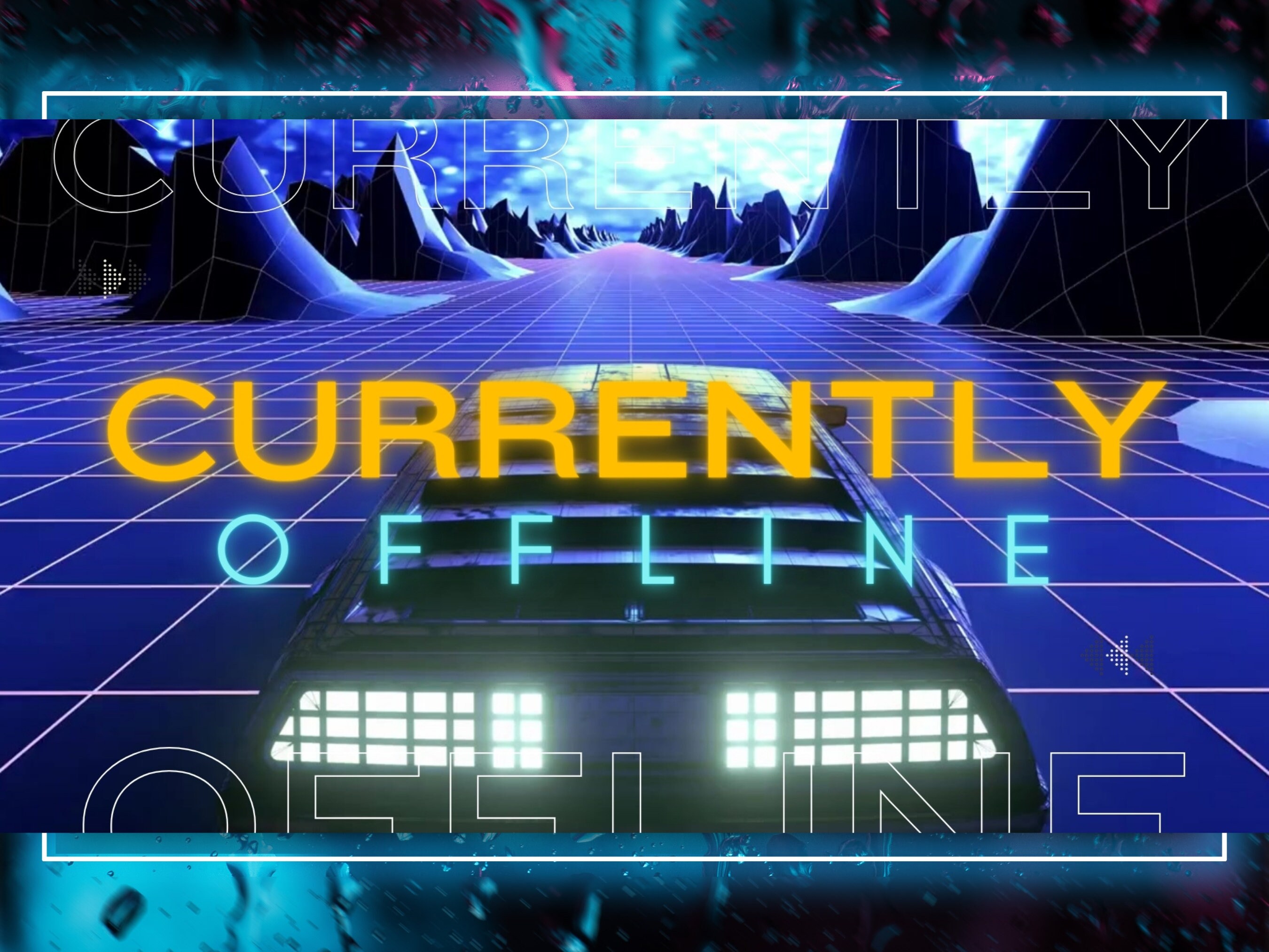 Twitch Animated Retro Car Overlay for Starting Soon, Stream Ending, and ...