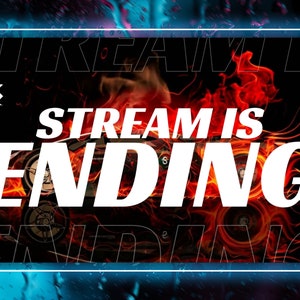 Car Animated Stream Package / Racing Aesthetic / Cars Theme / Fire ...