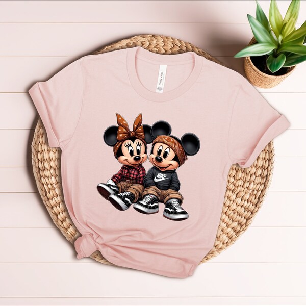 Minnie Mickey Chicano Svg - Etsy