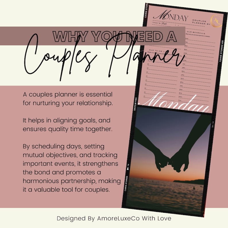 Instant Download, Couples Planner, Relationship Planner, Planner ...