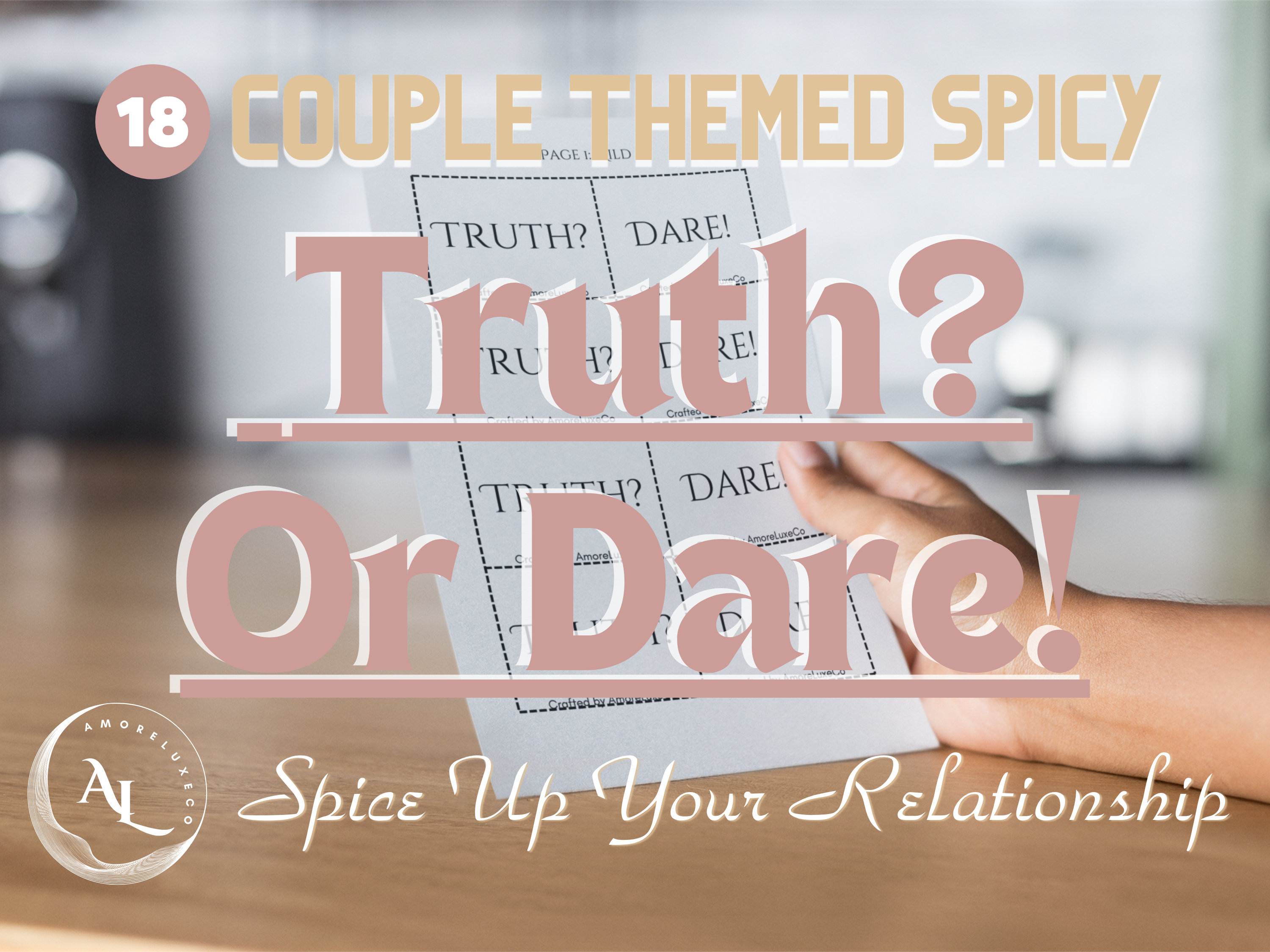Truth or Dare Spicy Couples Game Printable - Etsy
