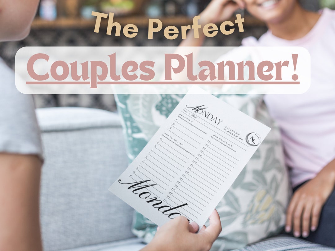 Instant Download, Couples Planner, Relationship Planner, Planner ...