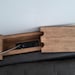 Behind Couch Table - DIY Plans | With Outlet and Cable Storage Location ...