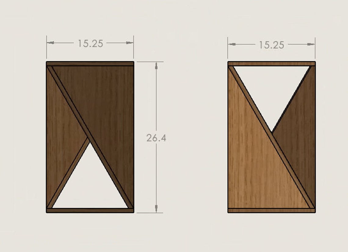 DIY Side Table Plans | Package Deal X2 Tables Plans | Modern Home Decor ...